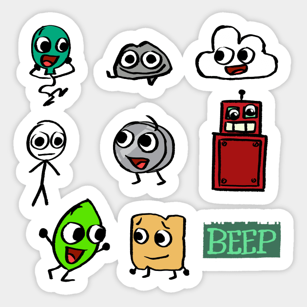 BFB BEEP Pack - Bfb - Sticker | TeePublic